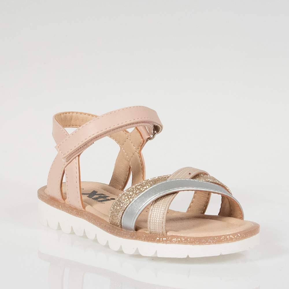 XTI KIDS 57546 ΠΕΔΙΛΑ ΜΕ ΛΟΥΡΑΚΙΑ NUDE | Topshoes.gr