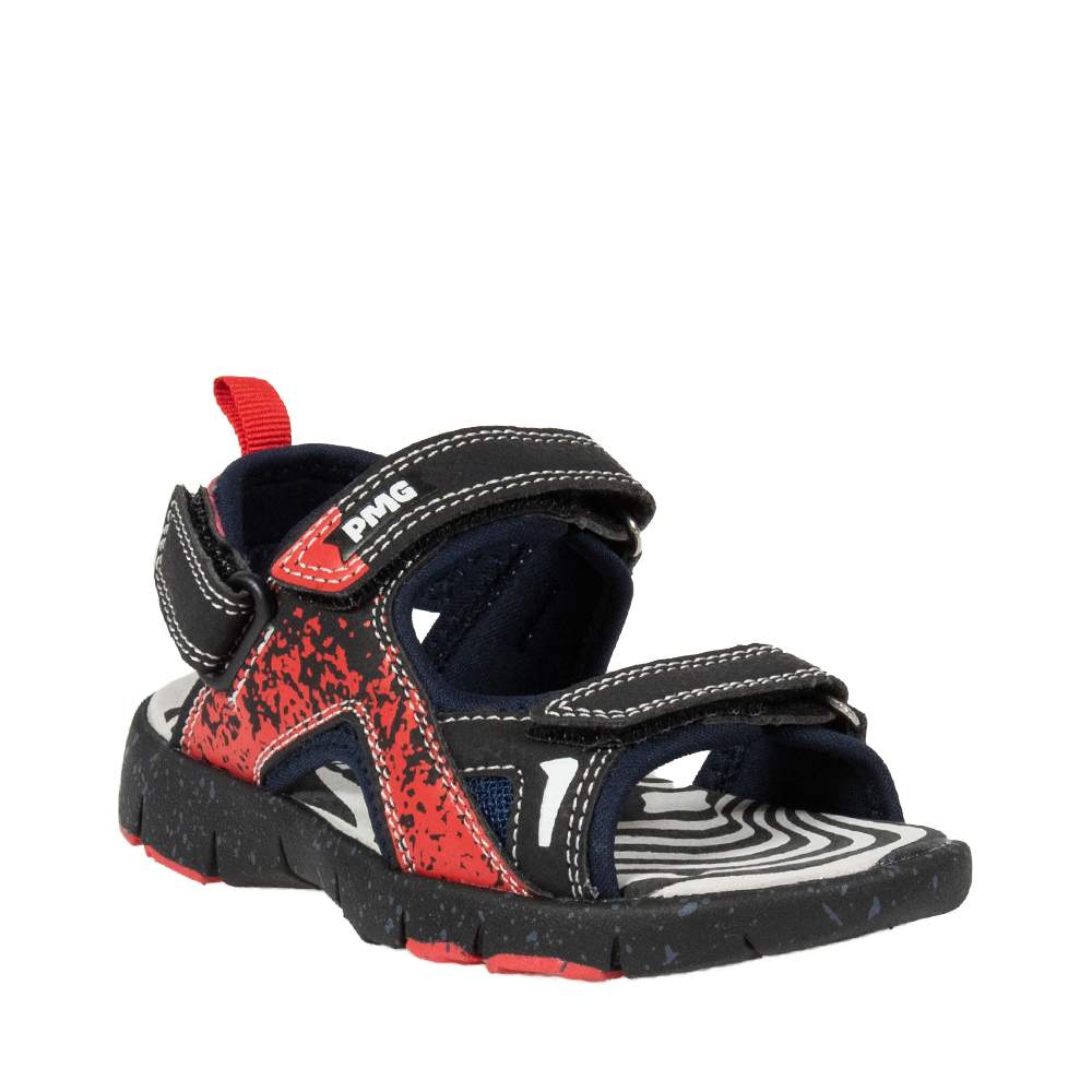 PRIMIGI 7461222 BLACK SANDALS WITH VELCRO | Topshoes.gr