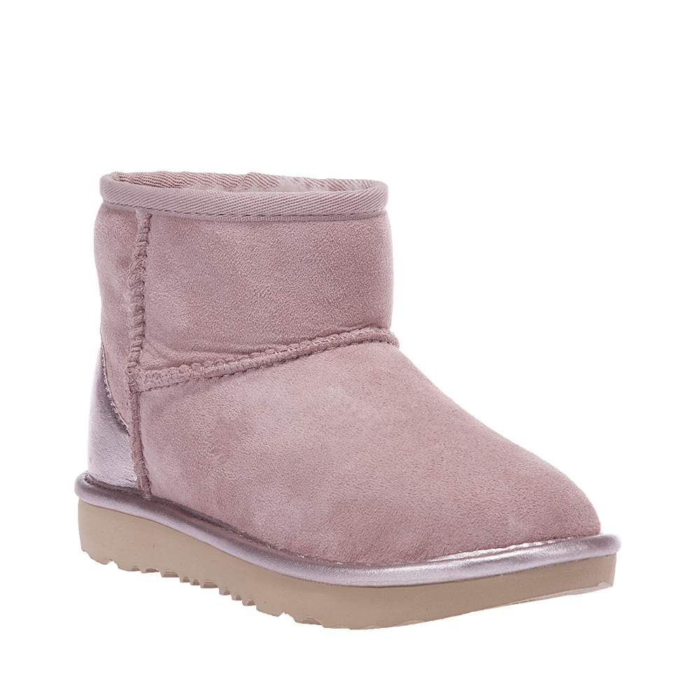 UGG CLASSIC MINI SHINE 1130778T ΡΟΖ | Topshoes.gr