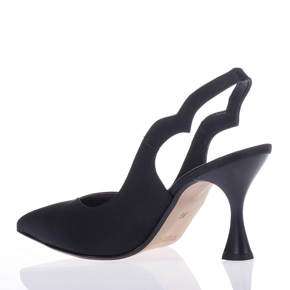 BEATRIS B783 ΜΑΥΡΕΣ SLINGBACK ΓΟΒΕΣ ΣΑΤΕΝ | Topshoes.gr