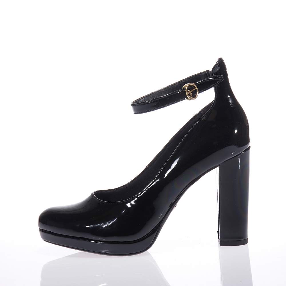 TAMARIS 24418-41 ΜΑΥΡΕΣ ΓΟΒΕΣ ΜΕ ΜΠΑΡΕΤΑ | Topshoes.gr