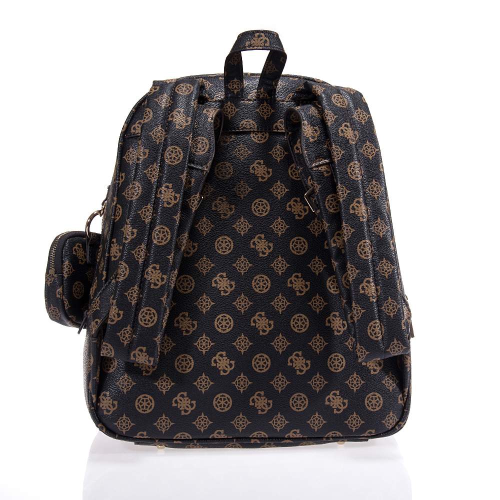 GUESS POWER PLAY LARGE HWPG9006330 BACKPACK ΚΑΦΕ | Topshoes.gr